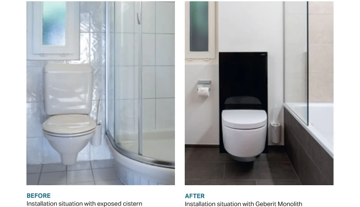 Geberit Monolith & Monolith Plus: Stylish Bathroom Solutions