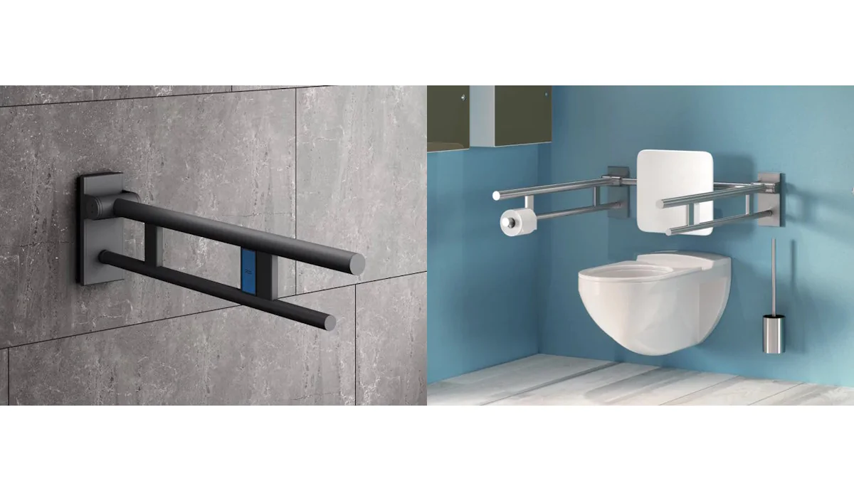 Luxury Folding Support Arms - Wall Mounted