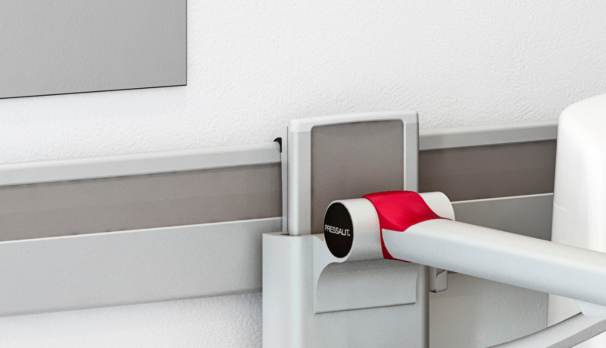 Pressalit Wall Tracks and Accessories