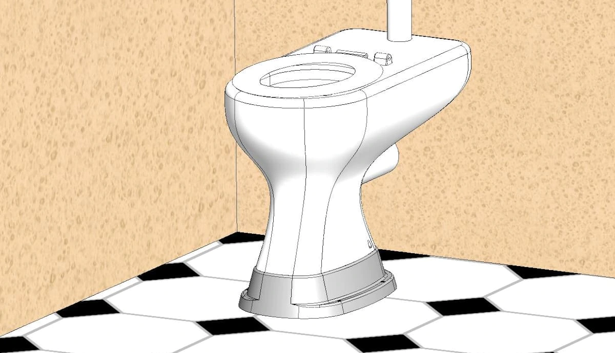 Universal Toilet Plinths for Height Adjustment