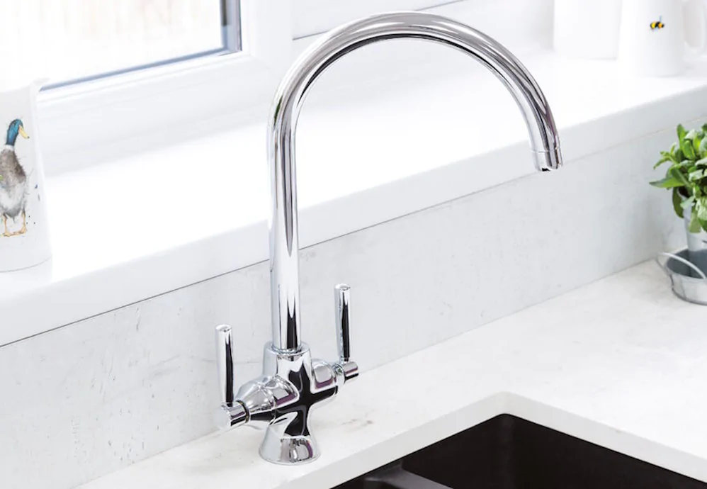 Dual Lever Monobloc Kitchen Mixer Taps