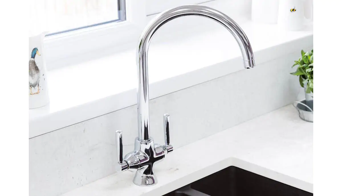 Dual Lever Monobloc Kitchen Mixer Taps