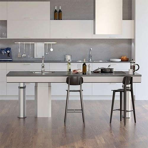 Height Adjustable Kitchen Islands and Tables