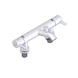 AKW Thermostatic Peg Lever Bath Shower Mixer Tap (excluding shower kit)