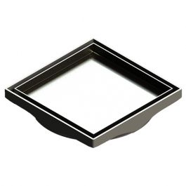 Purus Tile Adapter, Stainless Steel Tile Insert 130x130mm