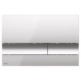 Alca Flush Plate Basic, Pre-Wall Installation Systems - Chrome Polished