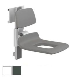 Pressalit PLUS Aperture Shower Seat 450, Manually Height & Sideways ...