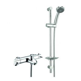 Methven Thermostatic TMV2 Bath Shower Mixer with Kit - Chrome