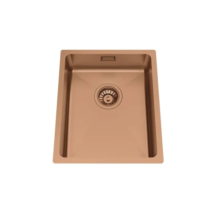 Granberg Ergosteel Trendline EST-330-04 Accessible Kitchen Sink, Copper ...