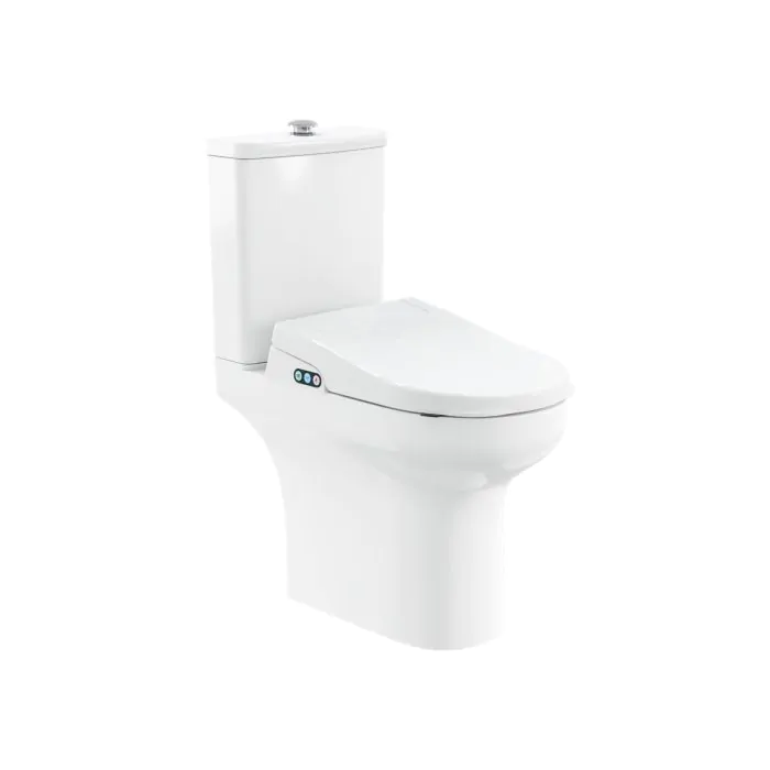 AKW Bidet Pack 1 - C/C Navlin WC, Raised Push Button Flush (23574 ...