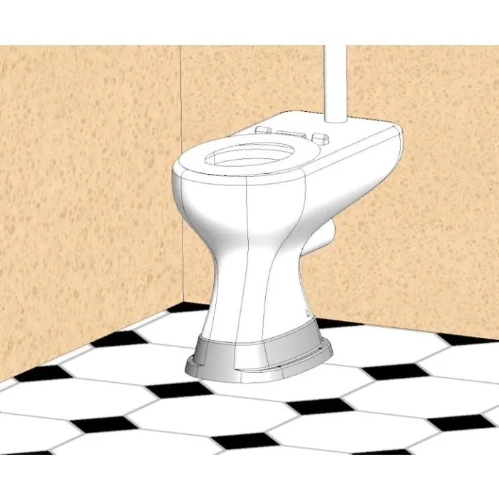 AKW 38mm High GRP Toilet Plinth