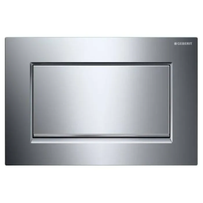 Geberit Sigma30 Flush Plate for Stop-and-Go Flush, Screwable - Gloss ...
