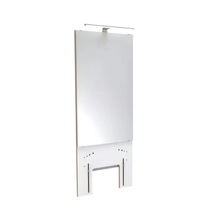 Granberg Manual Height Adjustable Washbasin System with Mirror ...