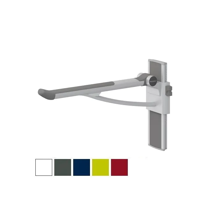Pressalit PLUS 700mm Counterbalanced Support Arm, Vertical Track (Right ...