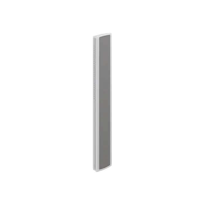 Pressalit PLUS Wall Track, 600mm, Right-Grooved, Vertical Mounting ...