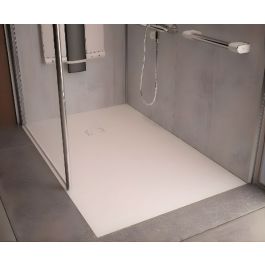 AKW Onyx Exclusif White Slate Effect, Level Access Shower Tray - Choice ...
