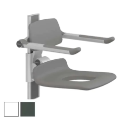 Pressalit R7435 PLUS Aperture Shower Seat 450, Manually Height ...